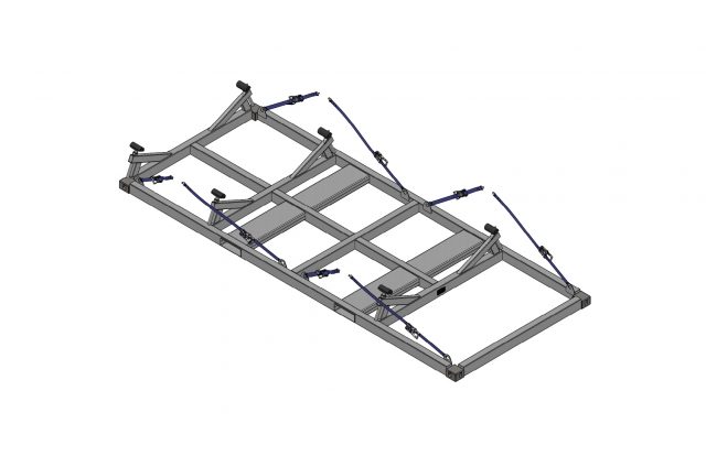 RhibCradle Transport Cradle with Container Locks – ProBoatGear